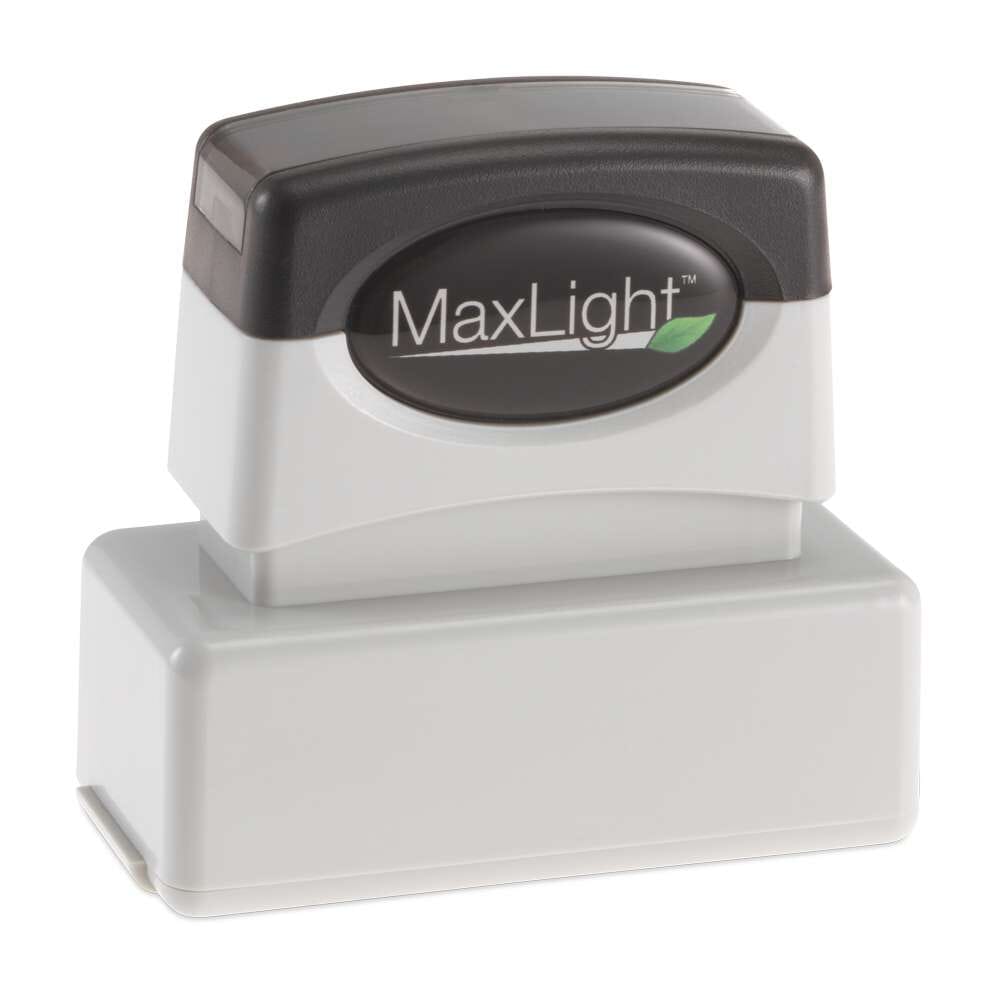 MaxLight Pre-Inked Text Stamps | getstamps.ca