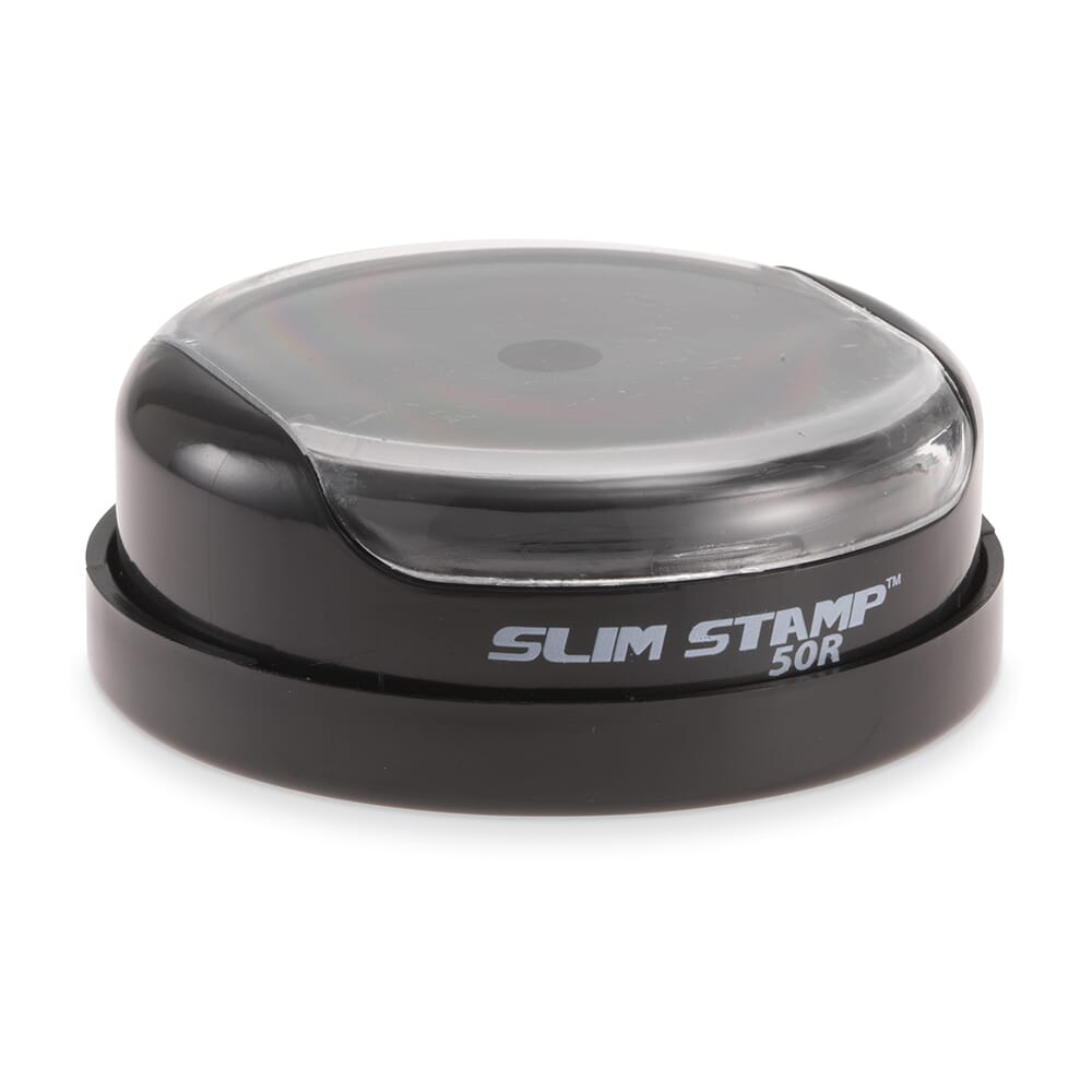 Slim Stamp 50R 2" diameter - up to 12 lines | getstamps.ca