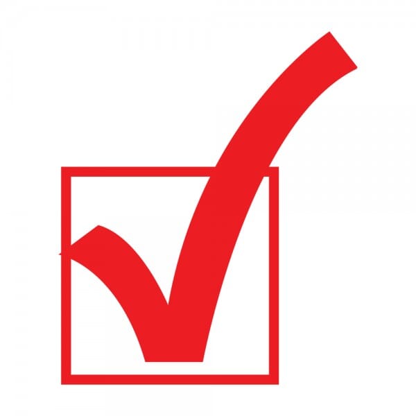 Trodat Printy 4922 - Stock Stamp - Checkmark | getstamps.ca