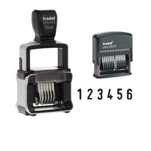 Numbering Stamps | getstamps.ca