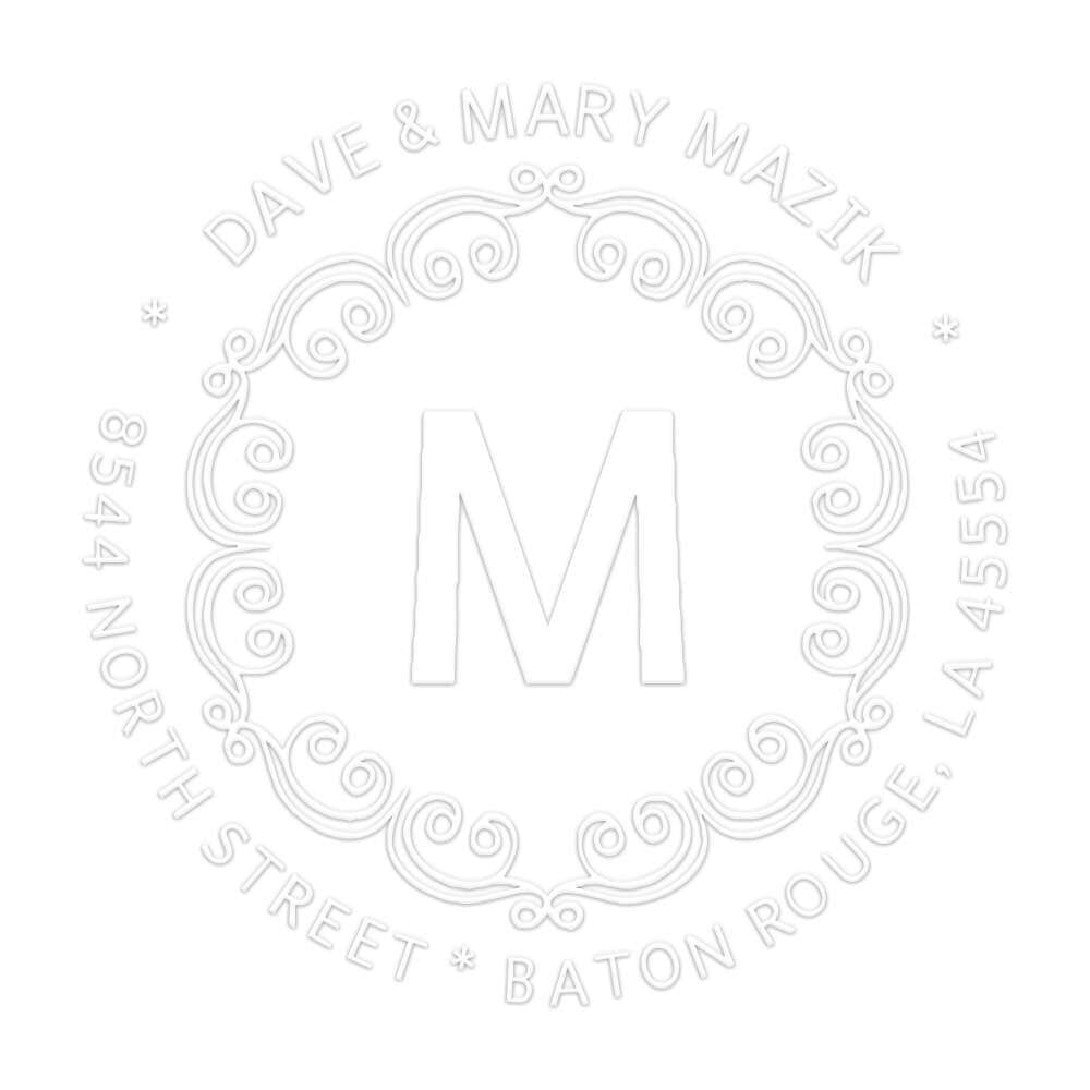 Monogram Embossing Seals
