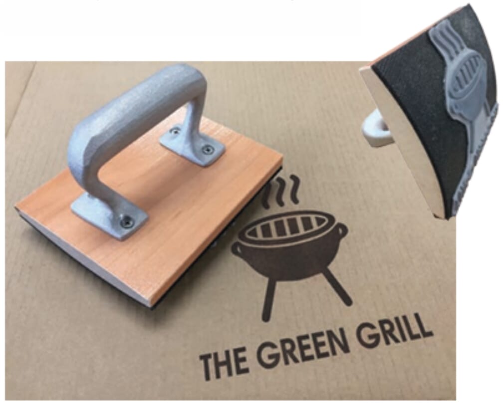 Rubber Stamp - Rocker Mount - 6" x 5 3/4" | getstamps.ca