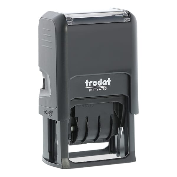 Trodat Printy Dater 4750 1" x 1 5/8" - 1+1 lines | getstamps.ca