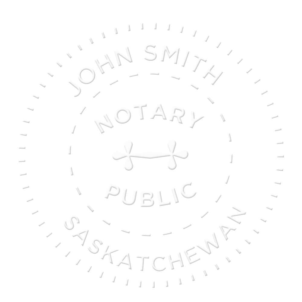 Saskatchewan Notary seal - 1 5/8'' diameter | getstamps.ca