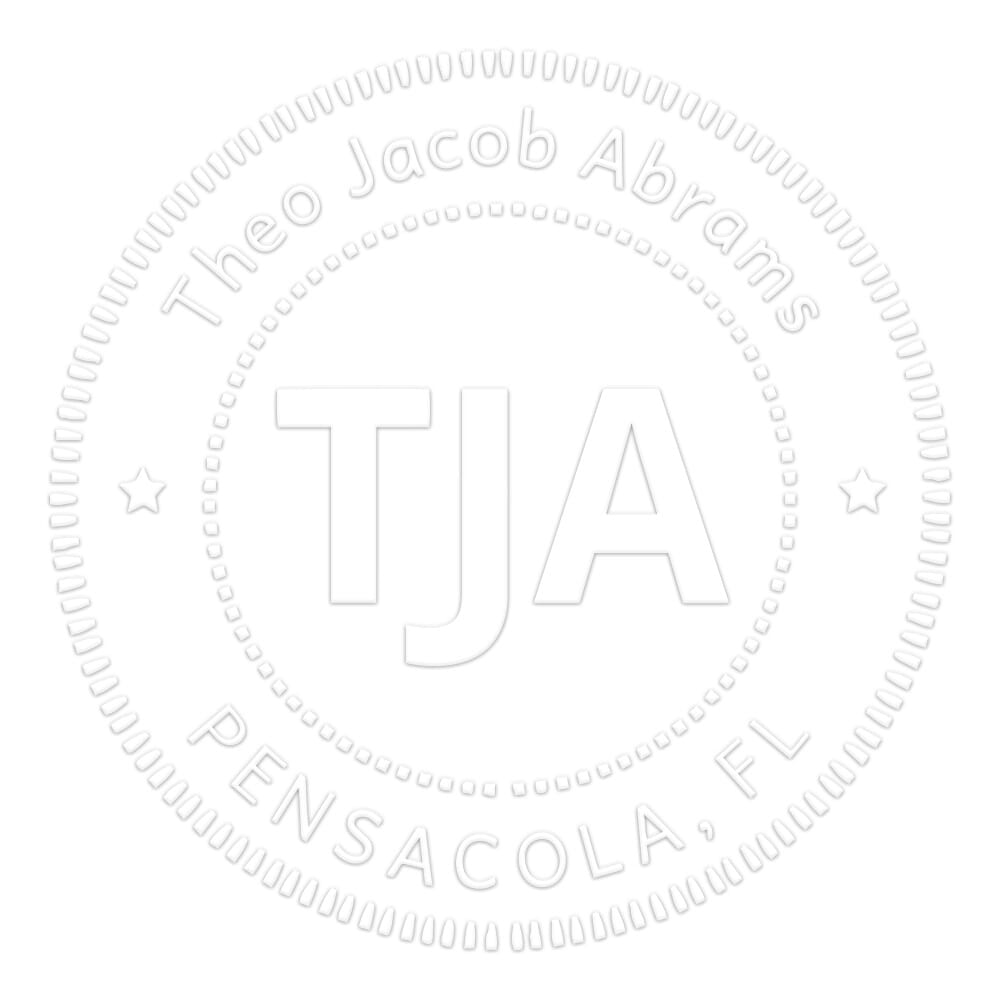 Bold Classic Style Round Monogram Seal | getstamps.ca