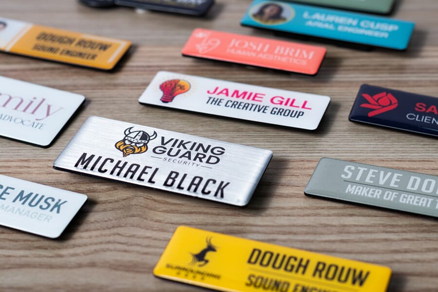 Custom Name Badges | getstamps.ca